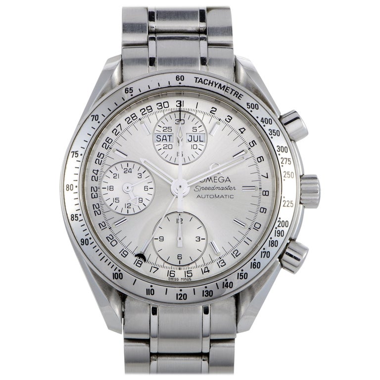 Omega Speedmaster Day-Date Watch 3523.30.00 at 1stDibs
