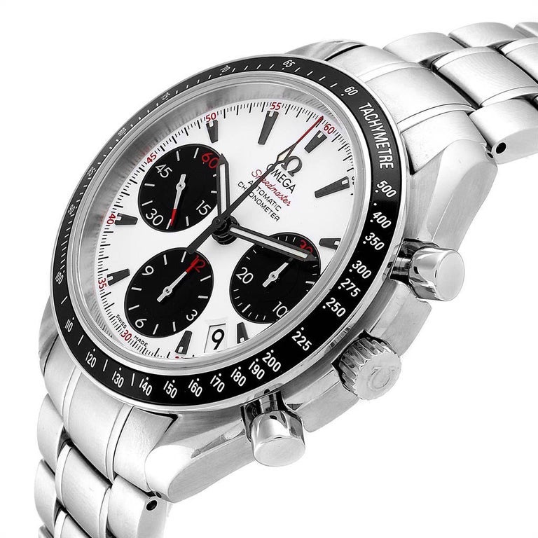 Omega Speedmaster Day Date White Dial Watch 323.30.40.40.04.001 For ...
