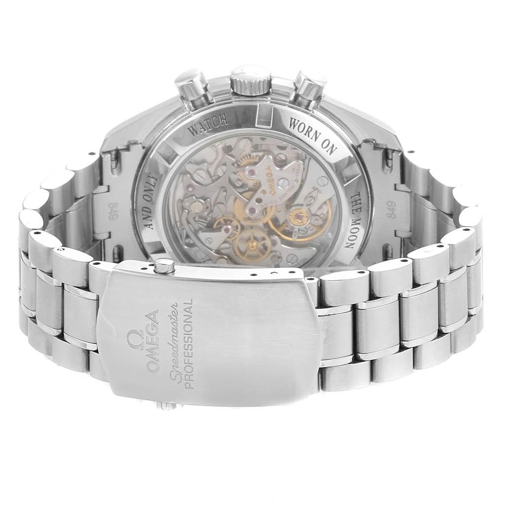 Omega Speedmaster Exhibition Case Back Moon Watch 3573.50.00 Box Card ...