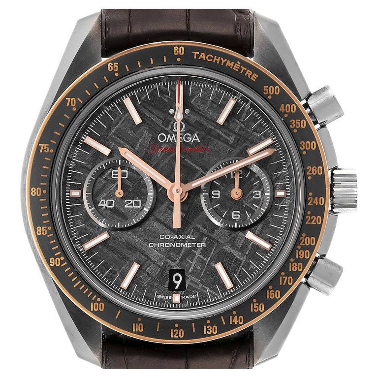 Omega Speedmaster Grey Side of the Moon Watch 311.63.44.51.99.001 Box ...
