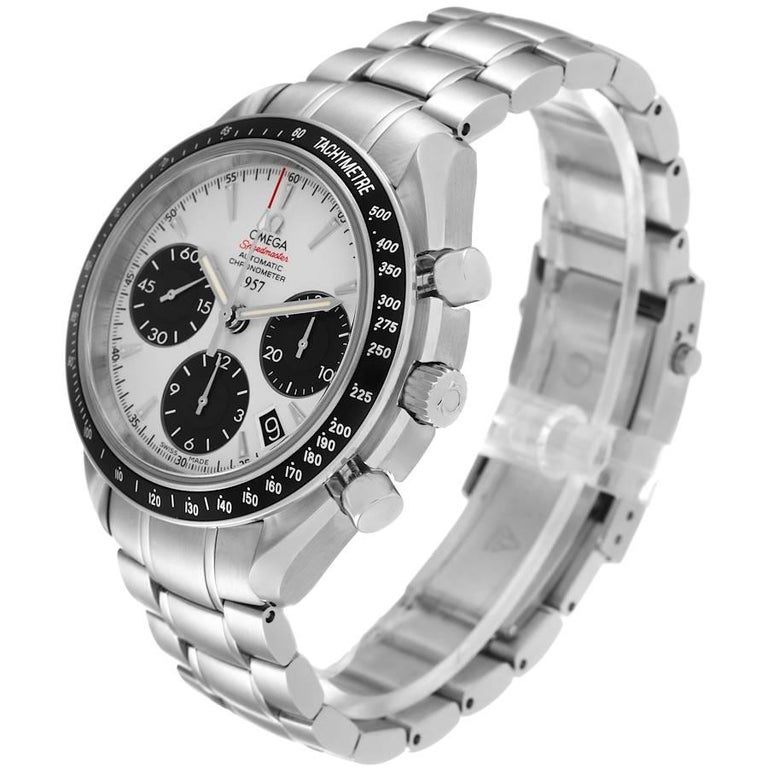 Omega Speedmaster LE Panda Dial Steel Mens Watch 323.30.40.40.02.001 ...