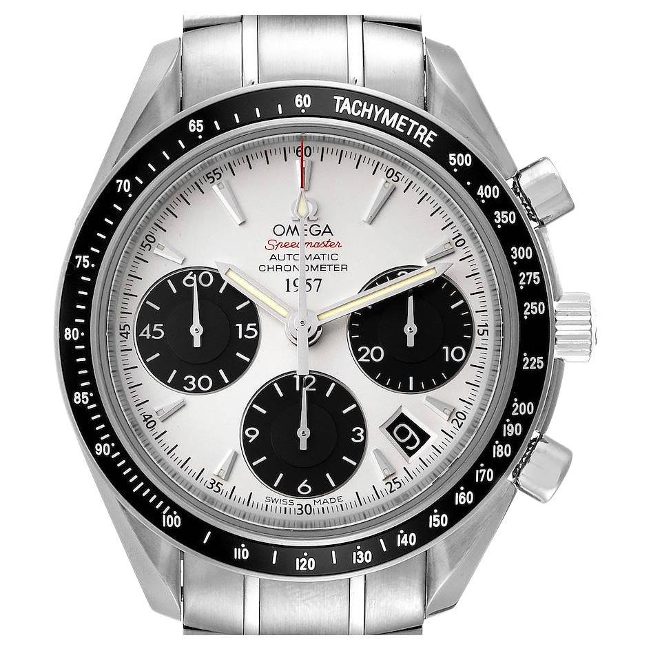Omega Speedmaster Day Date White Dial Watch 323.30.40.40.04.001 For ...