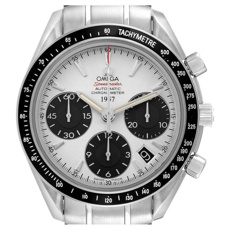 Omega Speedmaster LE Panda Dial Steel Mens Watch 323.30.40.40.02.001 ...