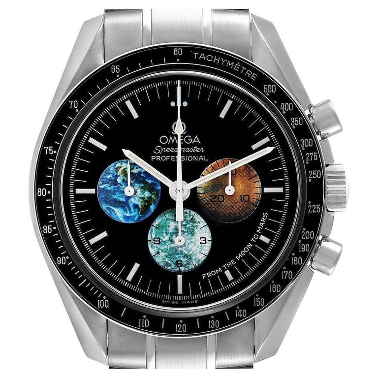 Omega Speedmaster Limited Edition Moon to Mars Watch 3577.50.00 Box ...