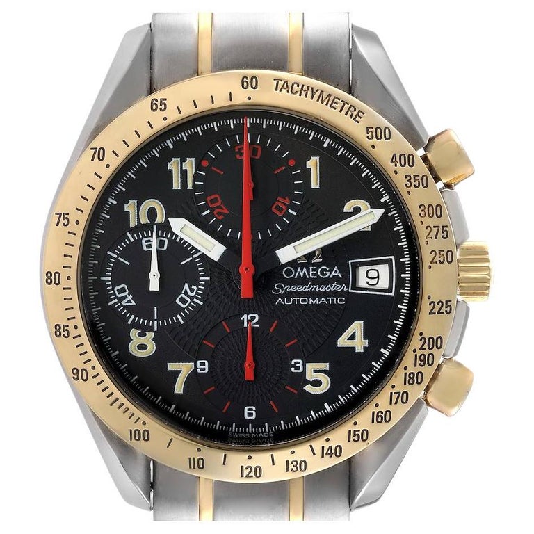 Omega Speedmaster Mark 40 Steel Yellow Gold Automatic Watch 3313.53.00 ...