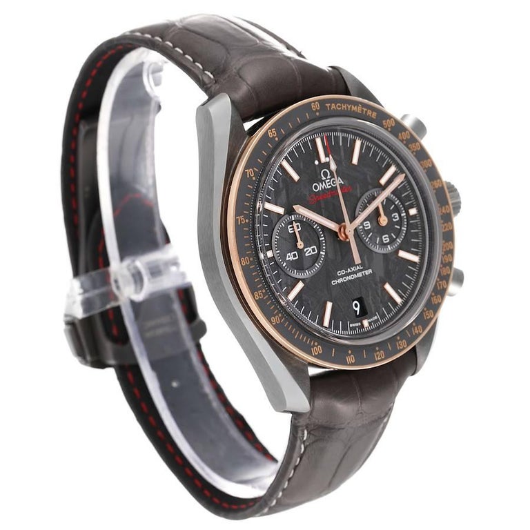 Omega Speedmaster Mens Watch 311.63.44.51.99.001 Card For Sale at 1stDibs