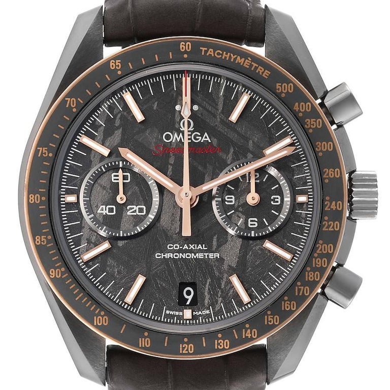 Omega Speedmaster Mens Watch 311.63.44.51.99.001 Card For Sale at 1stDibs