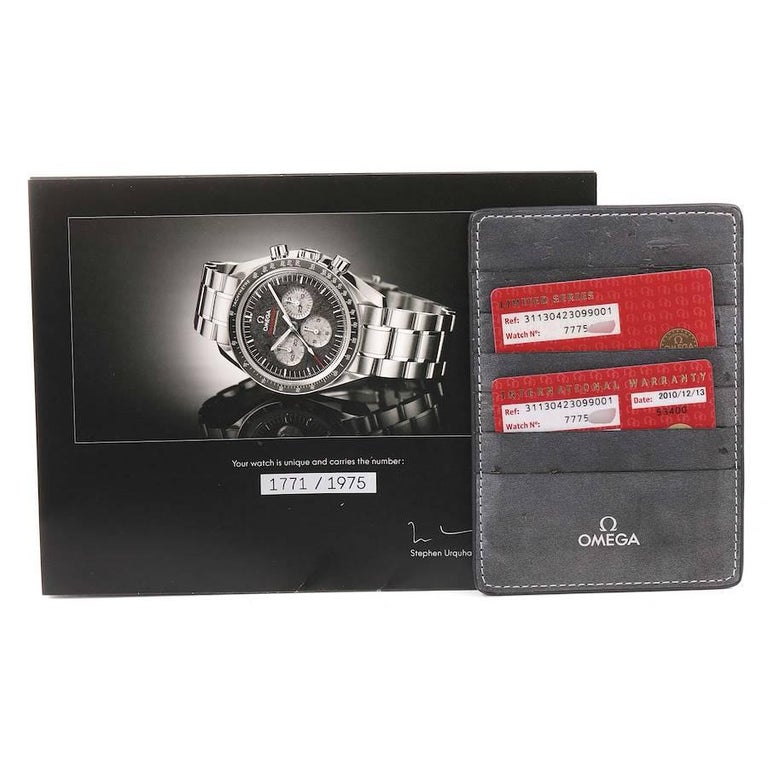 Omega Speedmaster Meteorite Dial MoonWatch 311.30.42.30.99.001 Box Card ...
