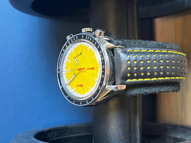 Omega Speedmaster 'Michael Schumacher' Edition, Original Racing Tyre ...