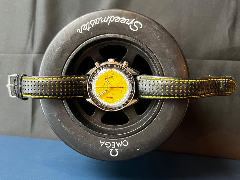 Omega Speedmaster 'Michael Schumacher' Edition, Original Racing Tyre ...