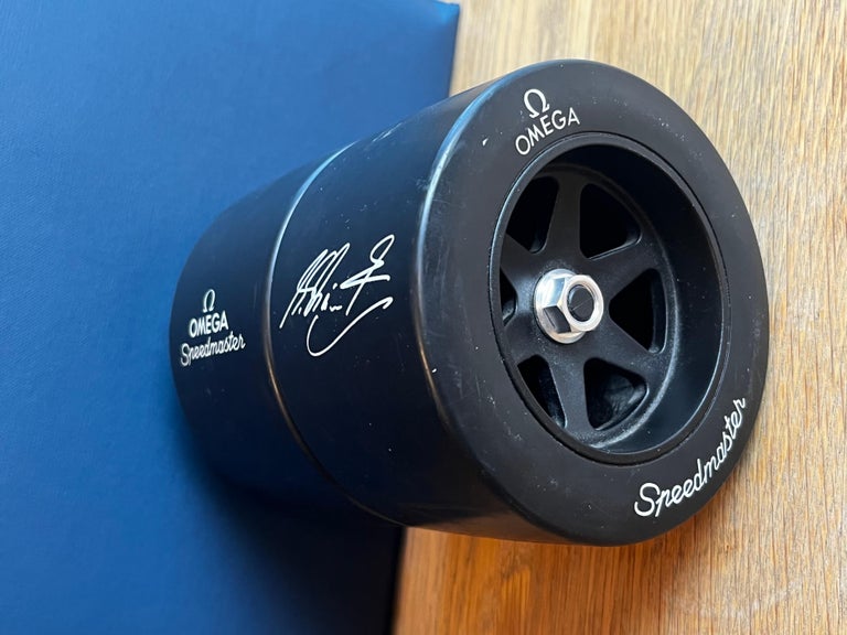 Omega Speedmaster 'Michael Schumacher' Edition, Original Racing Tyre ...