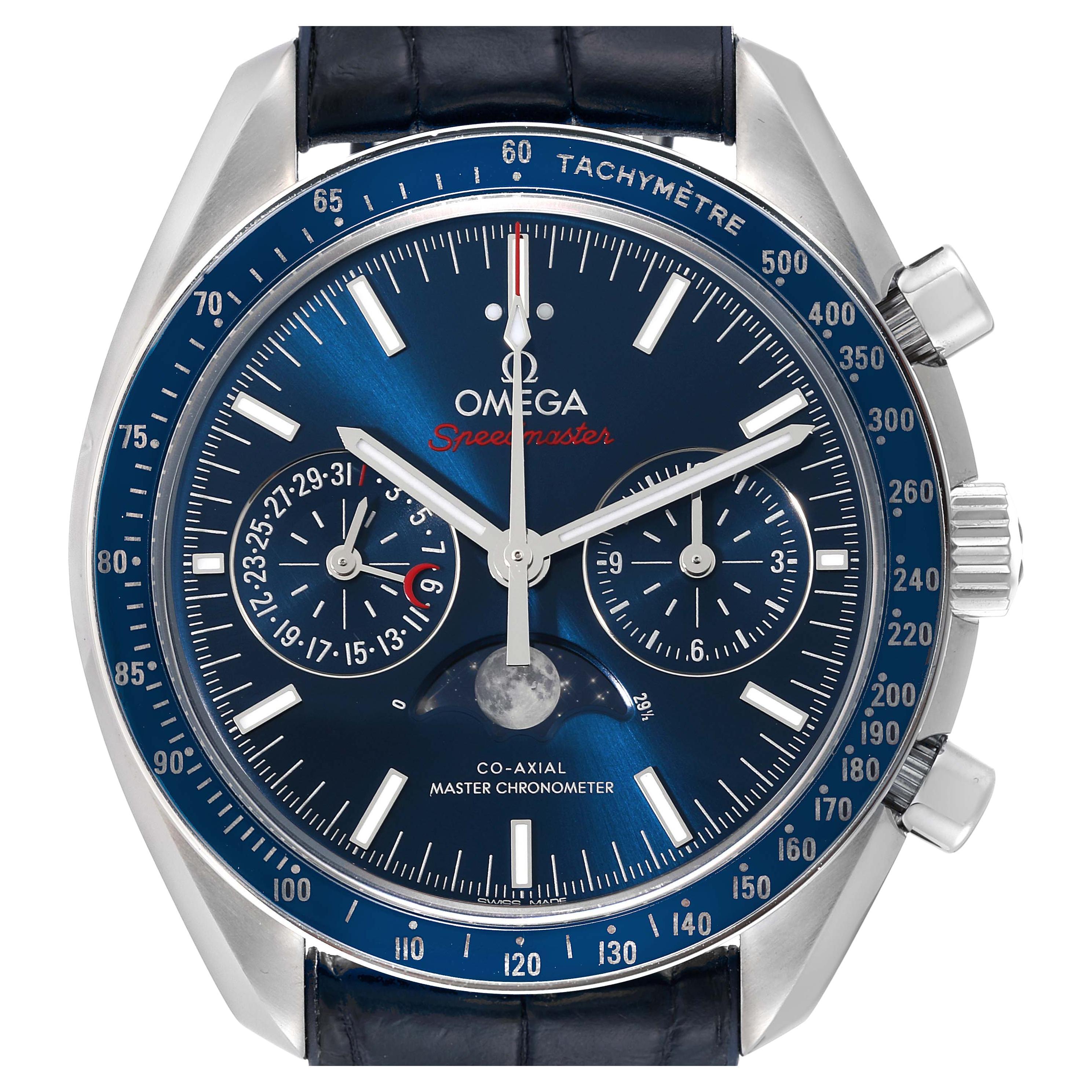 Omega Speedmaster Moonphase Chronograph Mens Watch 304.33.44.52.03.001 ...