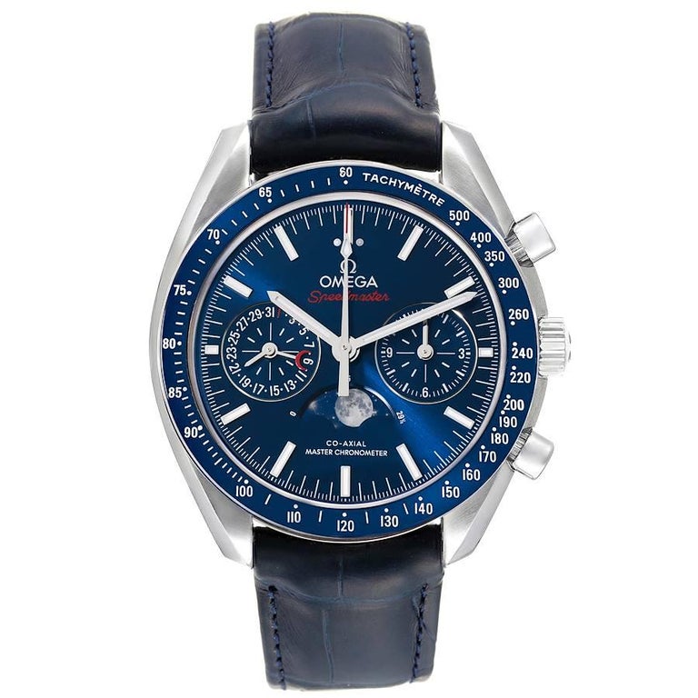 Omega Speedmaster Moonphase Chronograph Watch 304.33.44.52.03.001 Box ...