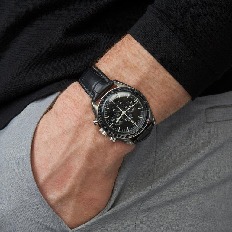 Omega Speedmaster Pre-Moon Chronograph Stainless Steel 145.012 at 1stDibs