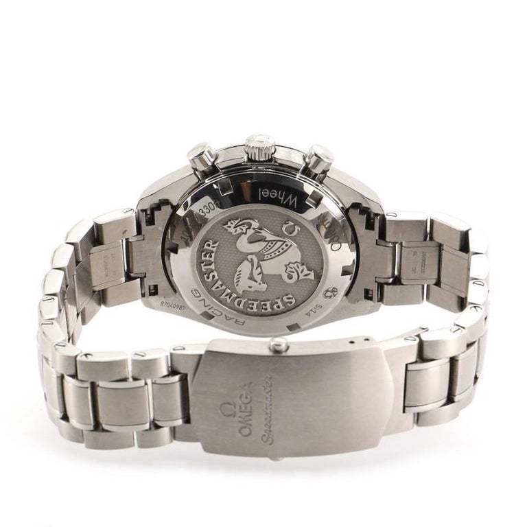 Omega Speedmaster Racing Co-Axial Chronograph Automatic Watch Stainless ...