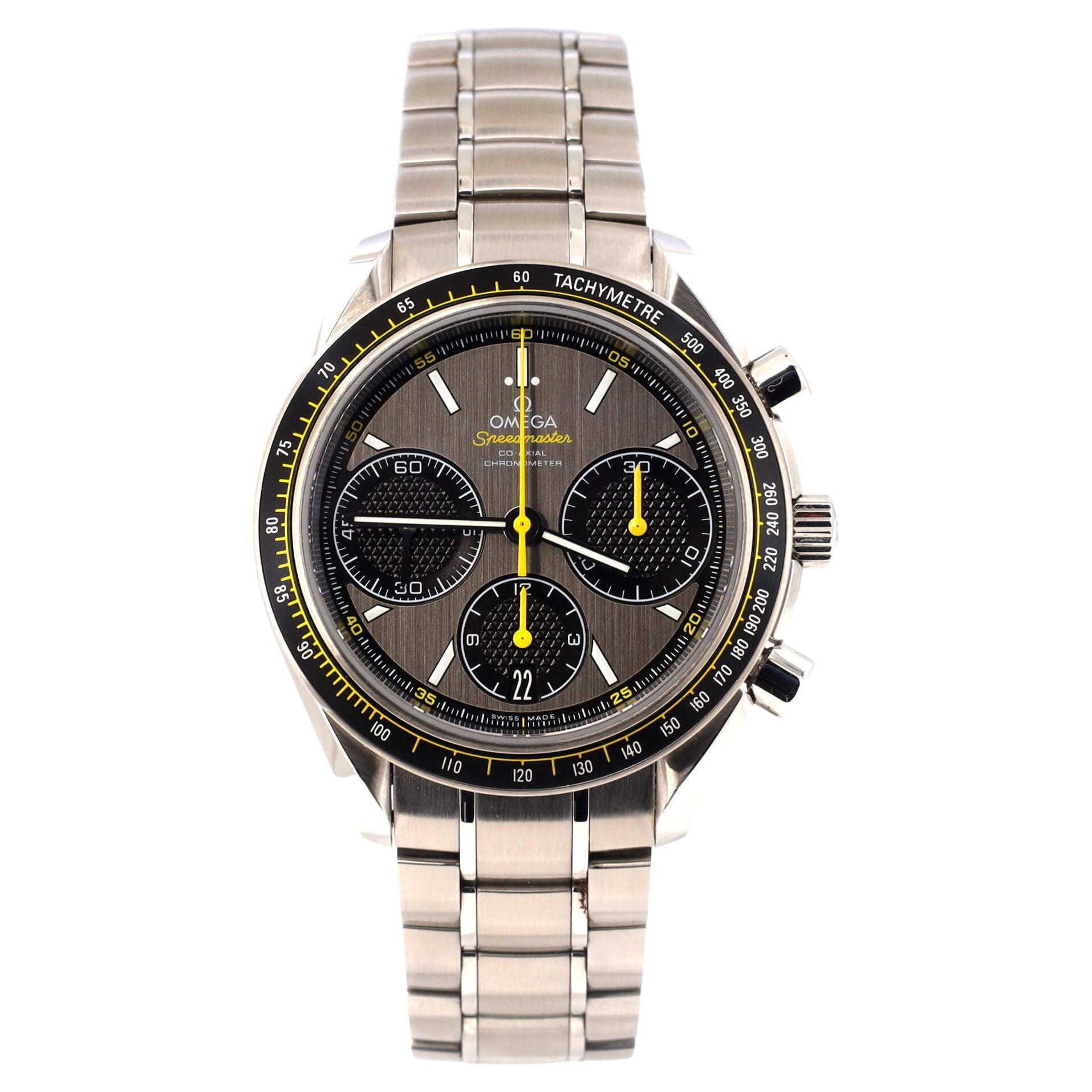 Omega Speedmaster Ex-Cart Automatic Chronograph Stainless Steel Watch ...