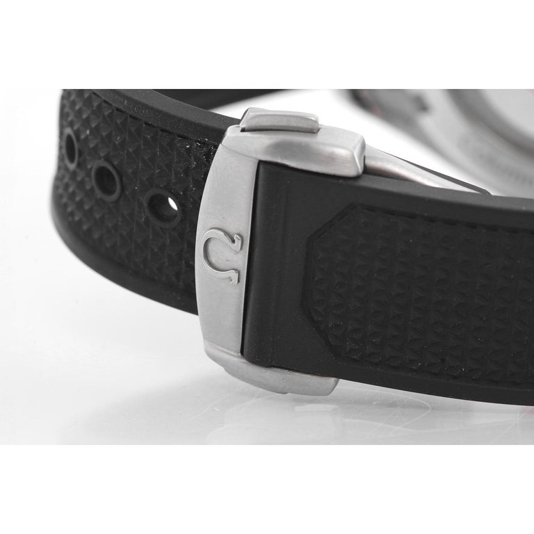 Omega Speedmaster Racing Co-Axial Chronometer Chronograph on Rubber ...