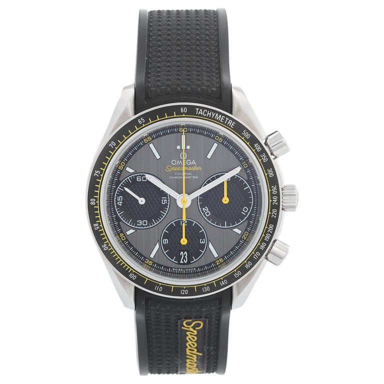 Omega Speedmaster Racing Co-Axial Chronometer Chronograph on Rubber ...