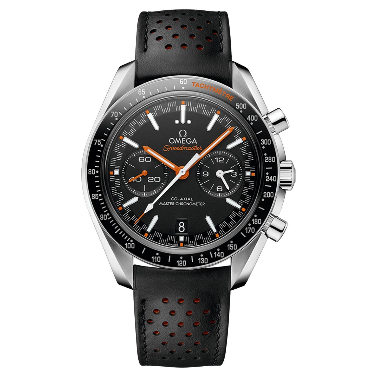 Omega Speedmaster Racing Co-Axial Chronometer Chronograph on Rubber ...