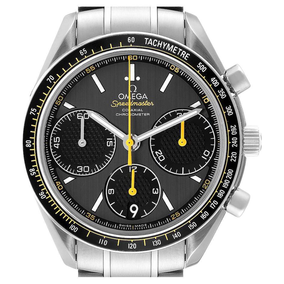 Omega Speedmaster Racing Co-Axial Chronometer Chronograph on Rubber ...