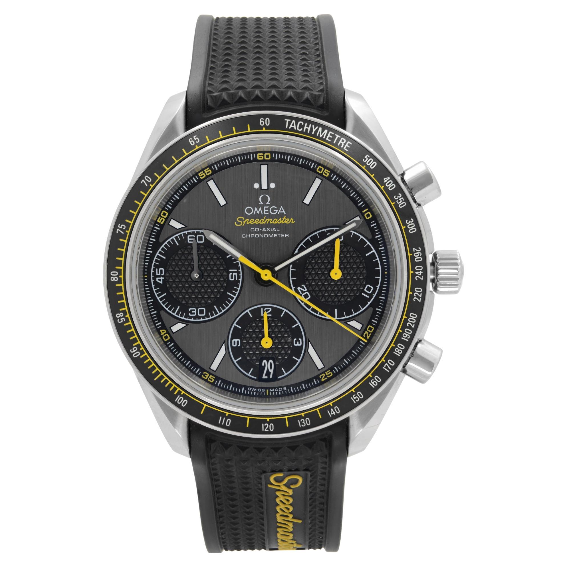 Omega Speedmaster Racing Steel Gold Grey Dial Mens Watch 329.23.44.51 ...