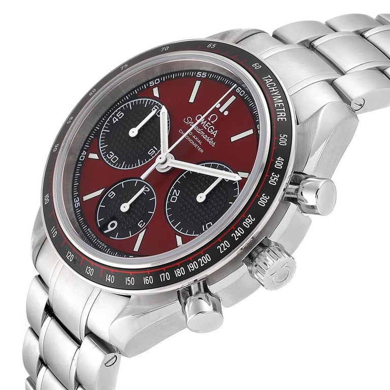 Omega Speedmaster Racing Red Chronograph Men’s Watch 326.30.40.50.11 ...