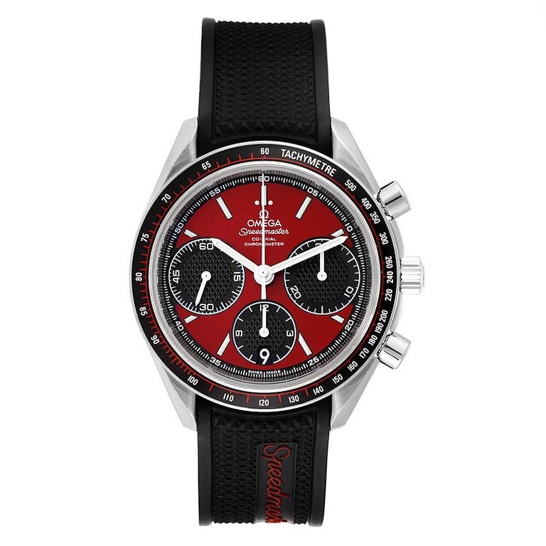 Omega Speedmaster Racing Red Chronograph Men's Watch 326.32.40.50.11 ...