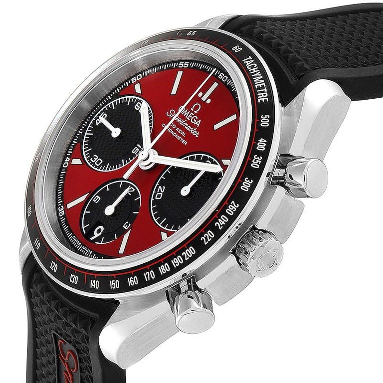 Omega Speedmaster Racing Red Chronograph Men's Watch 326.32.40.50.11 ...