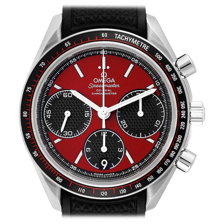 Omega Speedmaster Racing Red Chronograph Men's Watch 326.32.40.50.11 ...