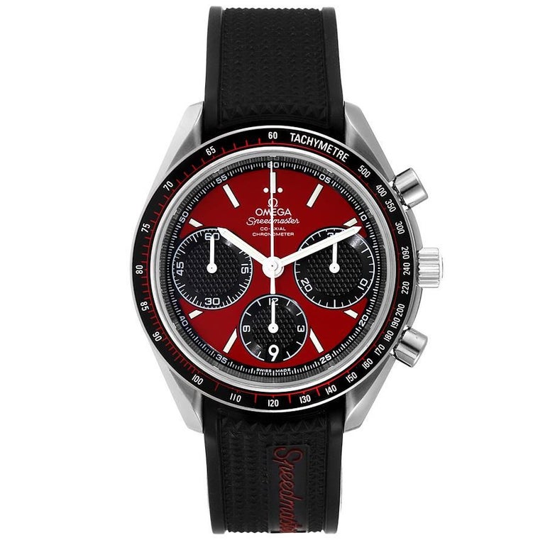 Omega Speedmaster Racing Red Chronograph Watch 326.32.40.50.11.001 Box ...