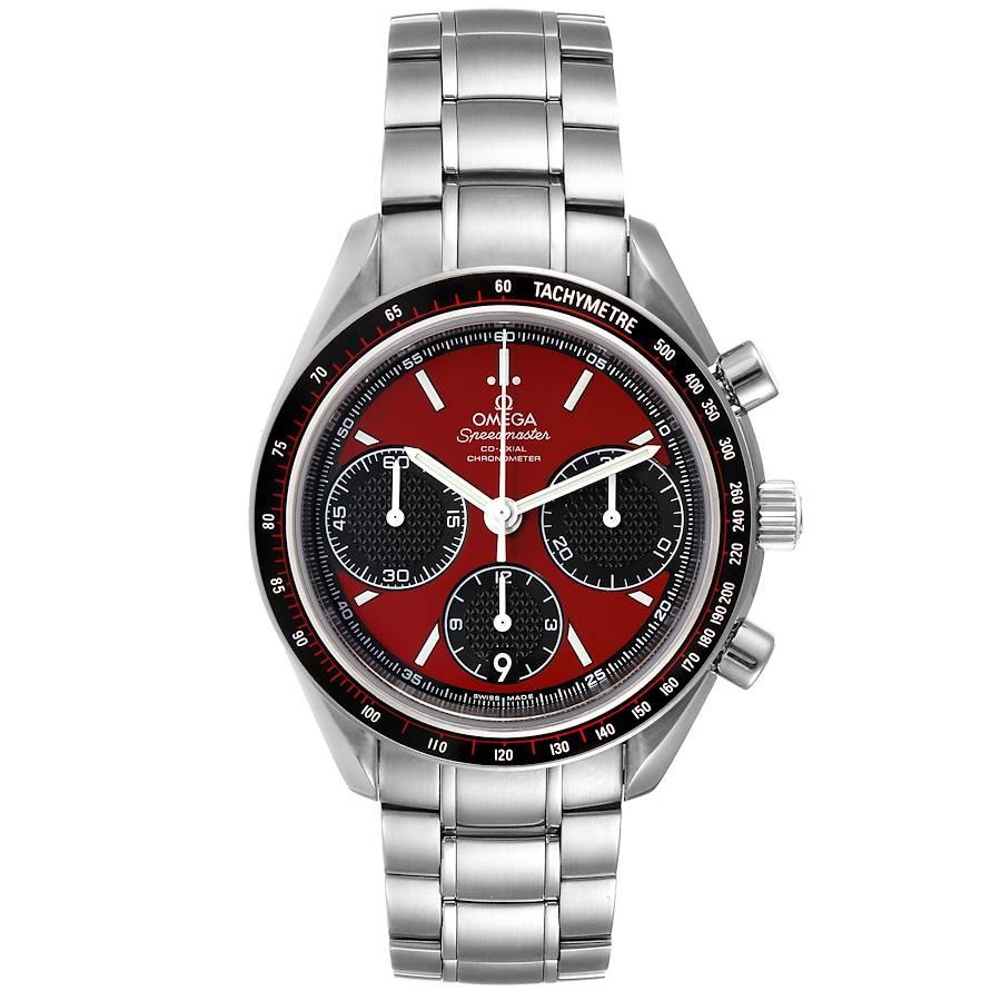 Omega Speedmaster Racing Red Dial Mens Watch 326.30.40.50.11.001 Box ...
