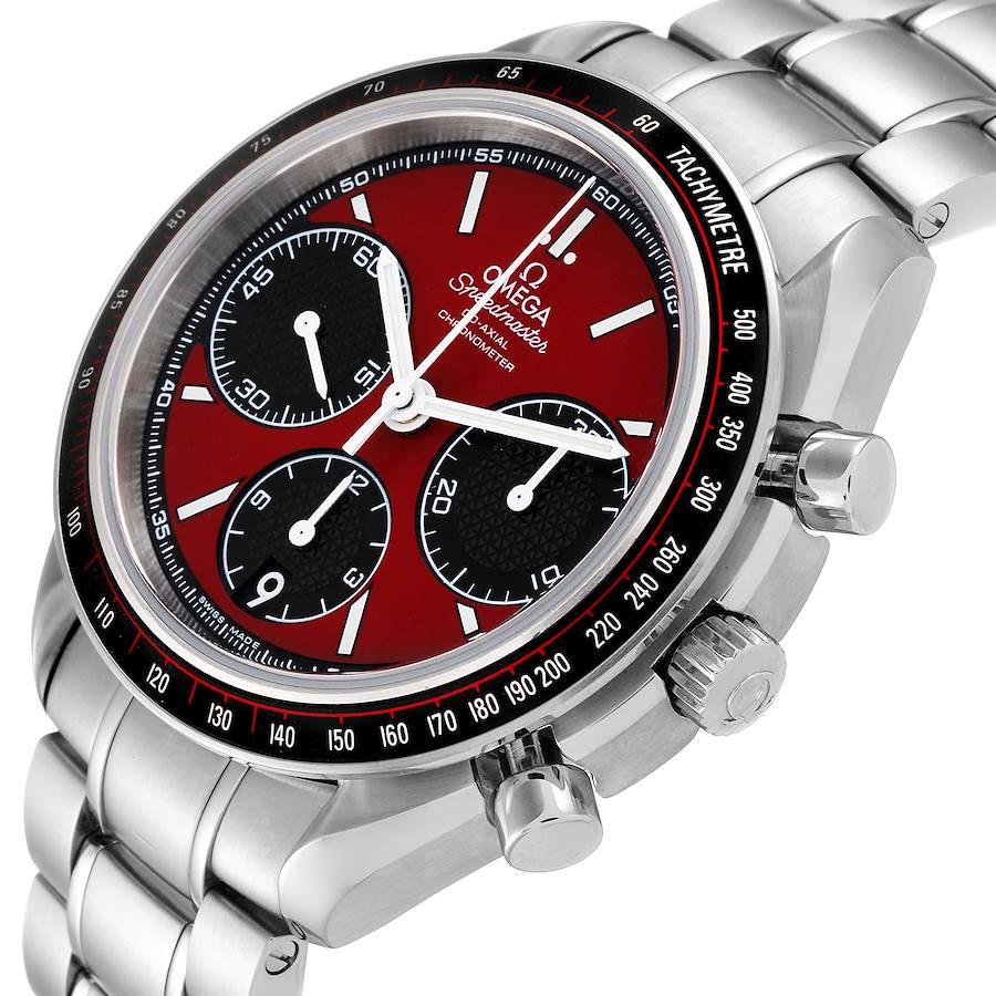 Omega Speedmaster Racing Red Dial Mens Watch 326.30.40.50.11.001 Box ...
