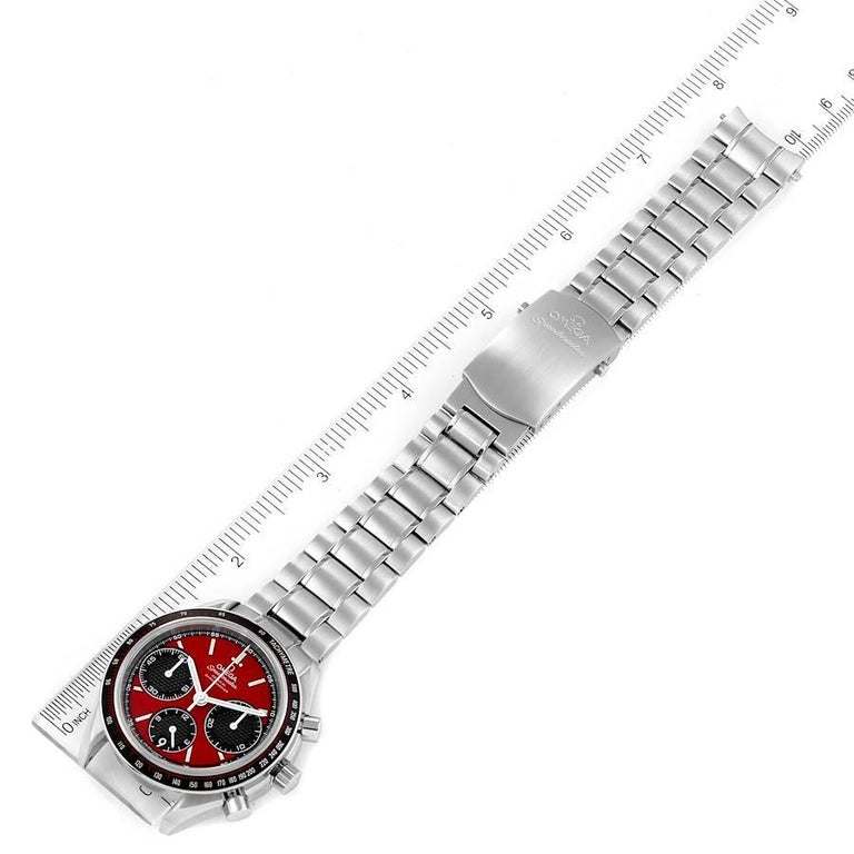 Omega Speedmaster Racing Red Dial Mens Watch 326.30.40.50.11.001 Box ...