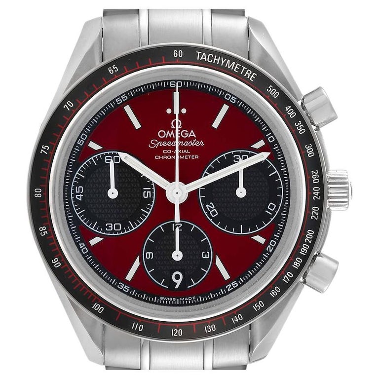 Omega Speedmaster Racing Red Dial Mens Watch 326.30.40.50.11.001 Box ...