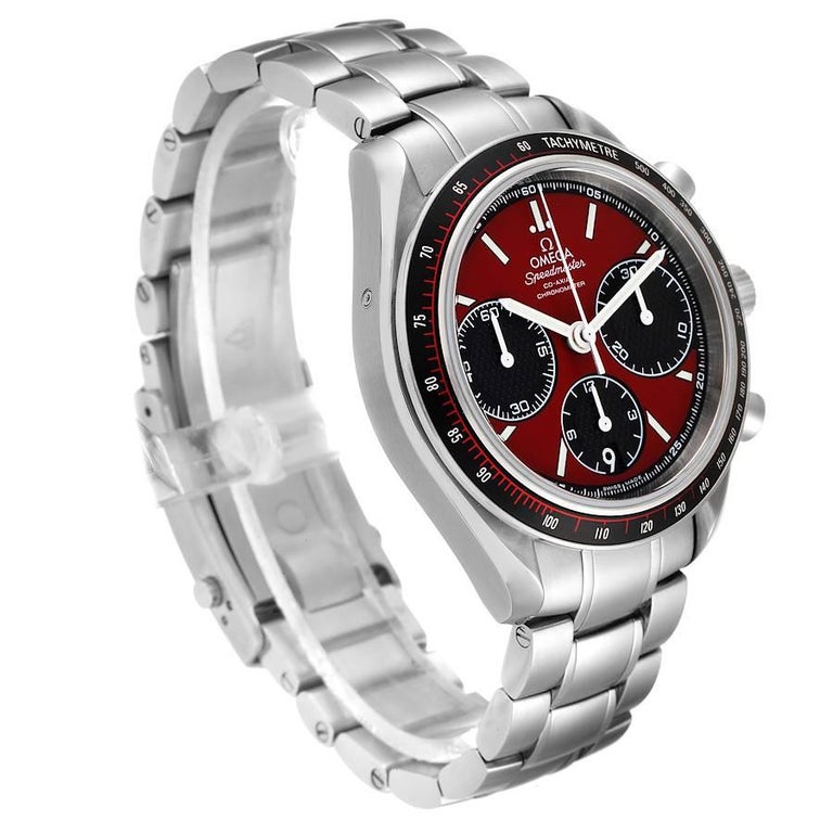 Omega Speedmaster Racing Red Dial Mens Watch 326.30.40.50.11.001 For ...