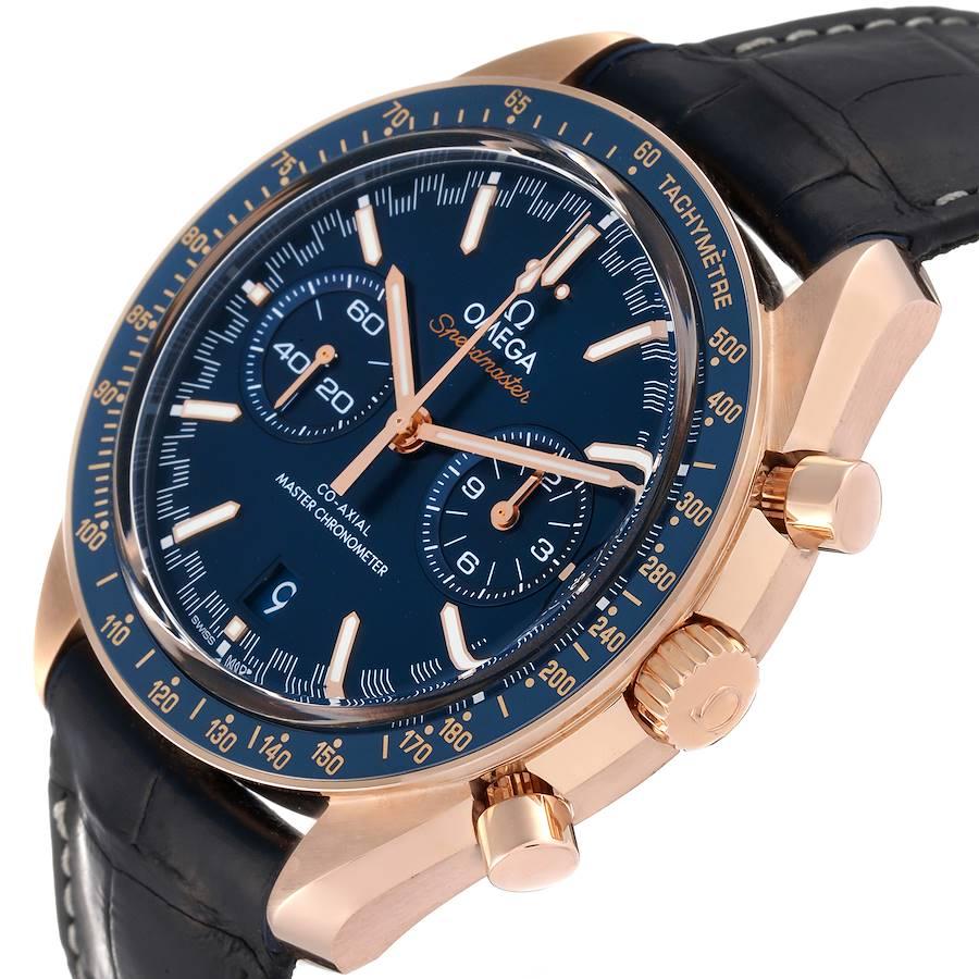 Omega Speedmaster Racing Rose Gold Mens Watch 329.53.44.51.03.001 Box ...