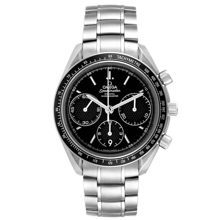Omega Speedmaster Racing Steel Mens Watch 326.30.40.50.01.001 Box Card ...
