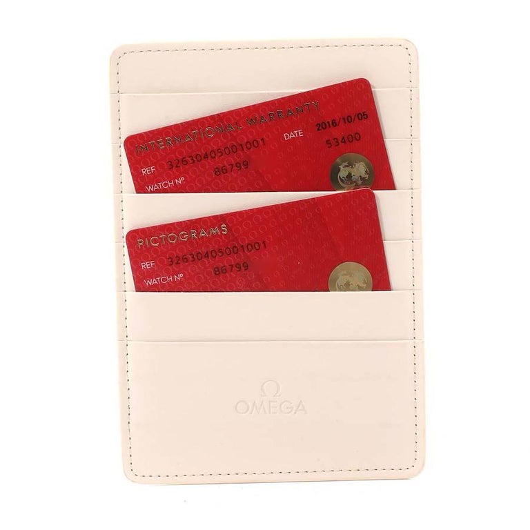 Omega Speedmaster Racing Steel Mens Watch 326.30.40.50.01.001 Box Card ...