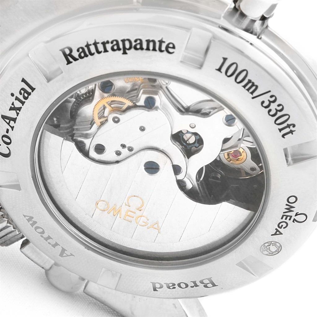 Omega Speedmaster Rattrapante Broad Arrow Watch 3582.51.00 Box Card For ...