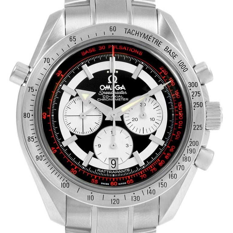 Omega Speedmaster Rattrapante Broad Arrow Watch 3582.51.00 Box Card For ...