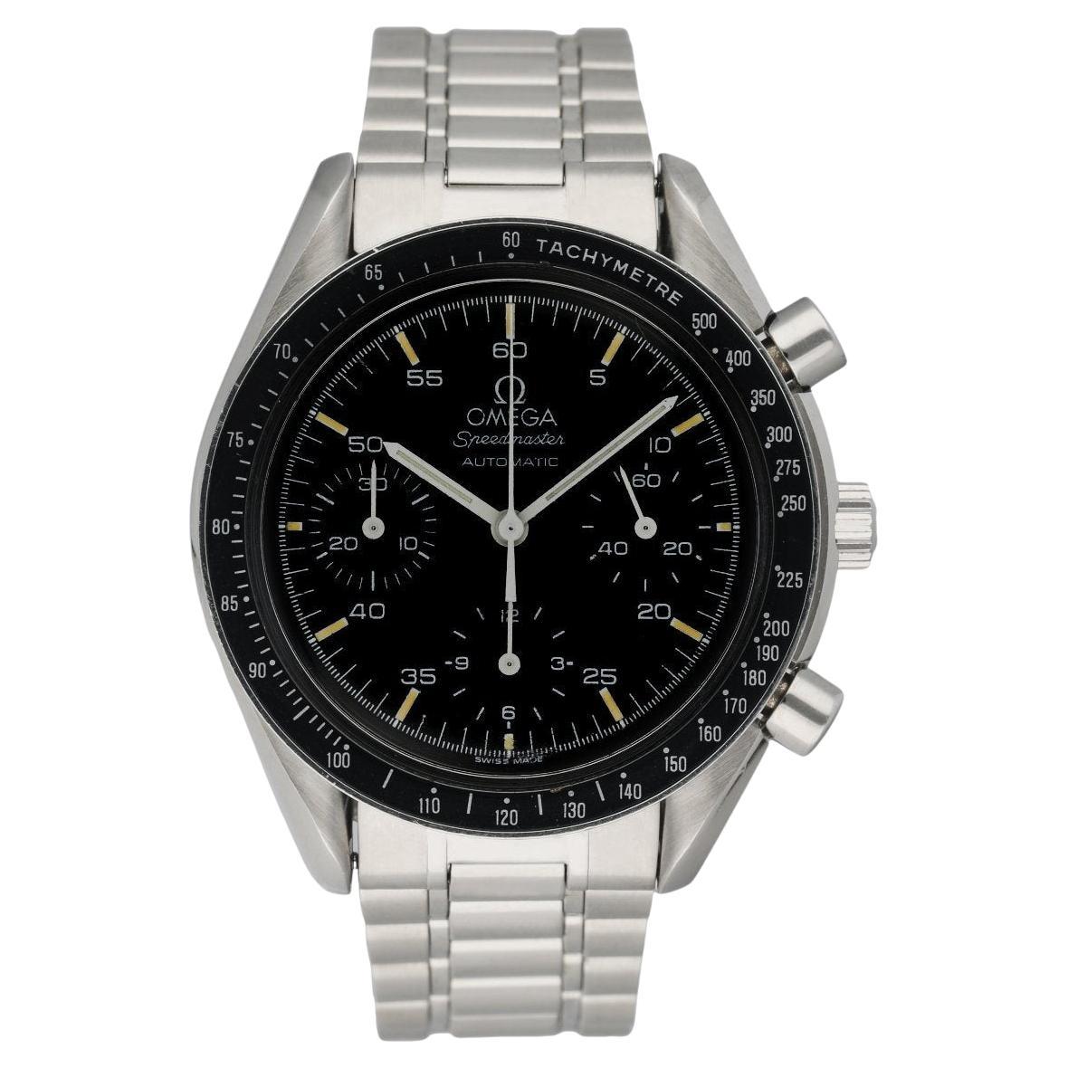 Omega Speedmaster Date Chronometer Automatic Schumacher Men's Watch ...
