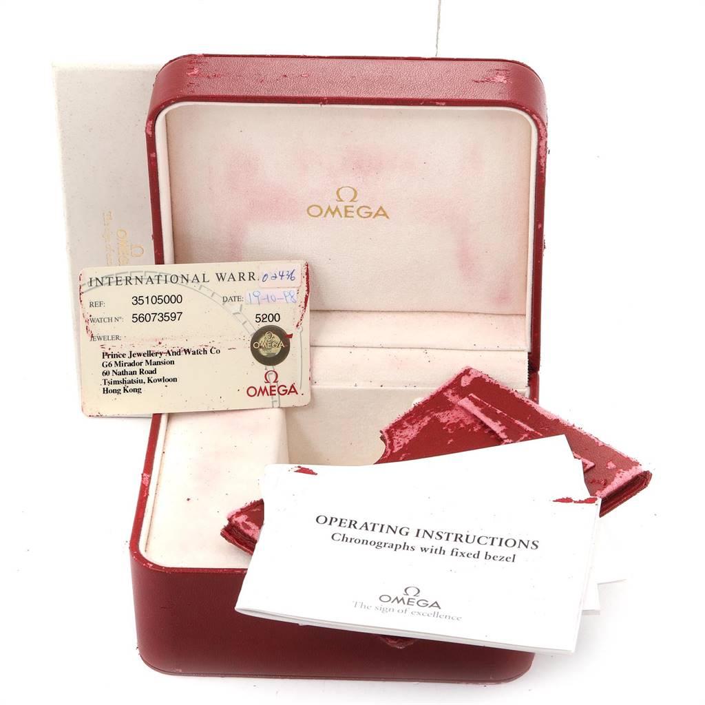 Omega Speedmaster Reduced Automatic Men’s Watch 3510.50.00 Box Card at ...