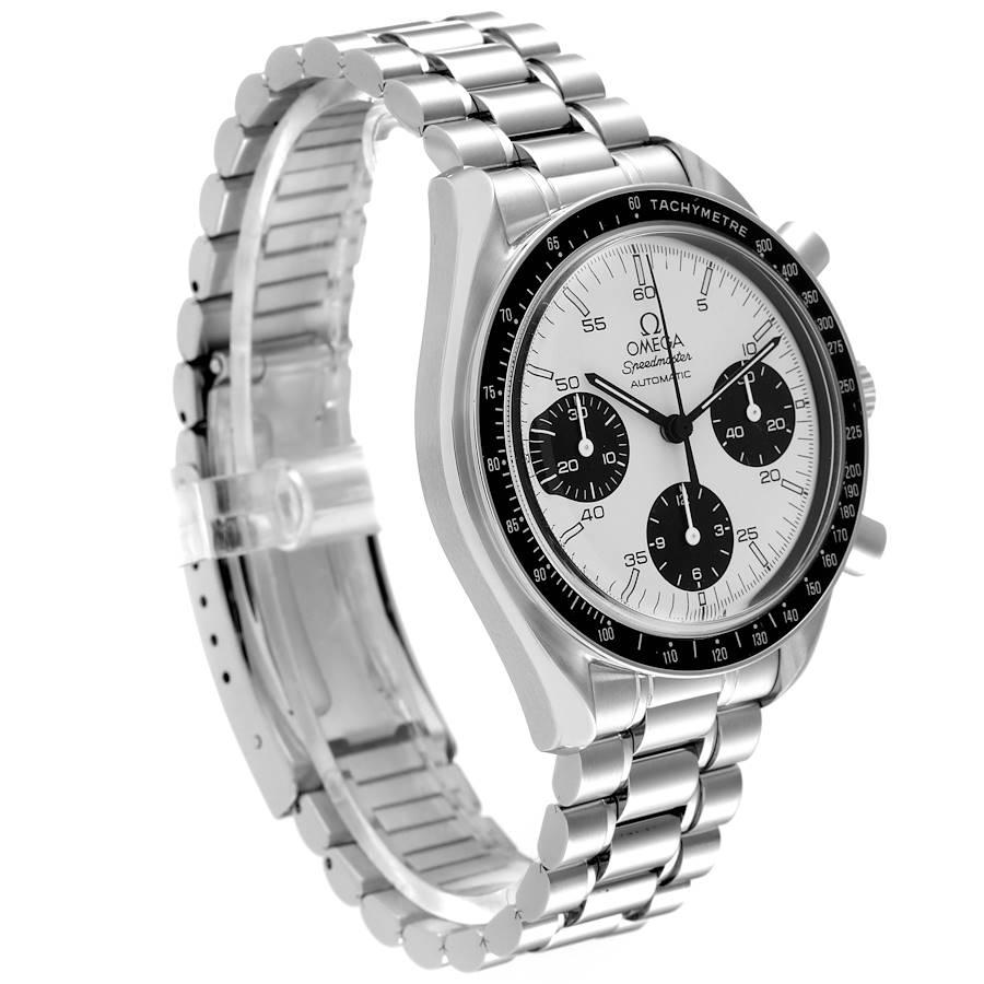 Omega Speedmaster Reduced Marui LE Silver Dial Mens Watch 3510.21.00 ...