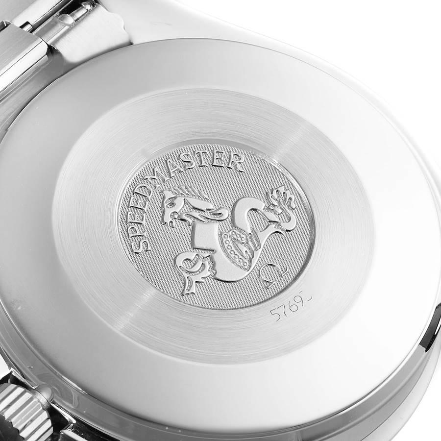 Omega Speedmaster Reduced Marui LE Silver Dial Mens Watch 3510.21.00 ...