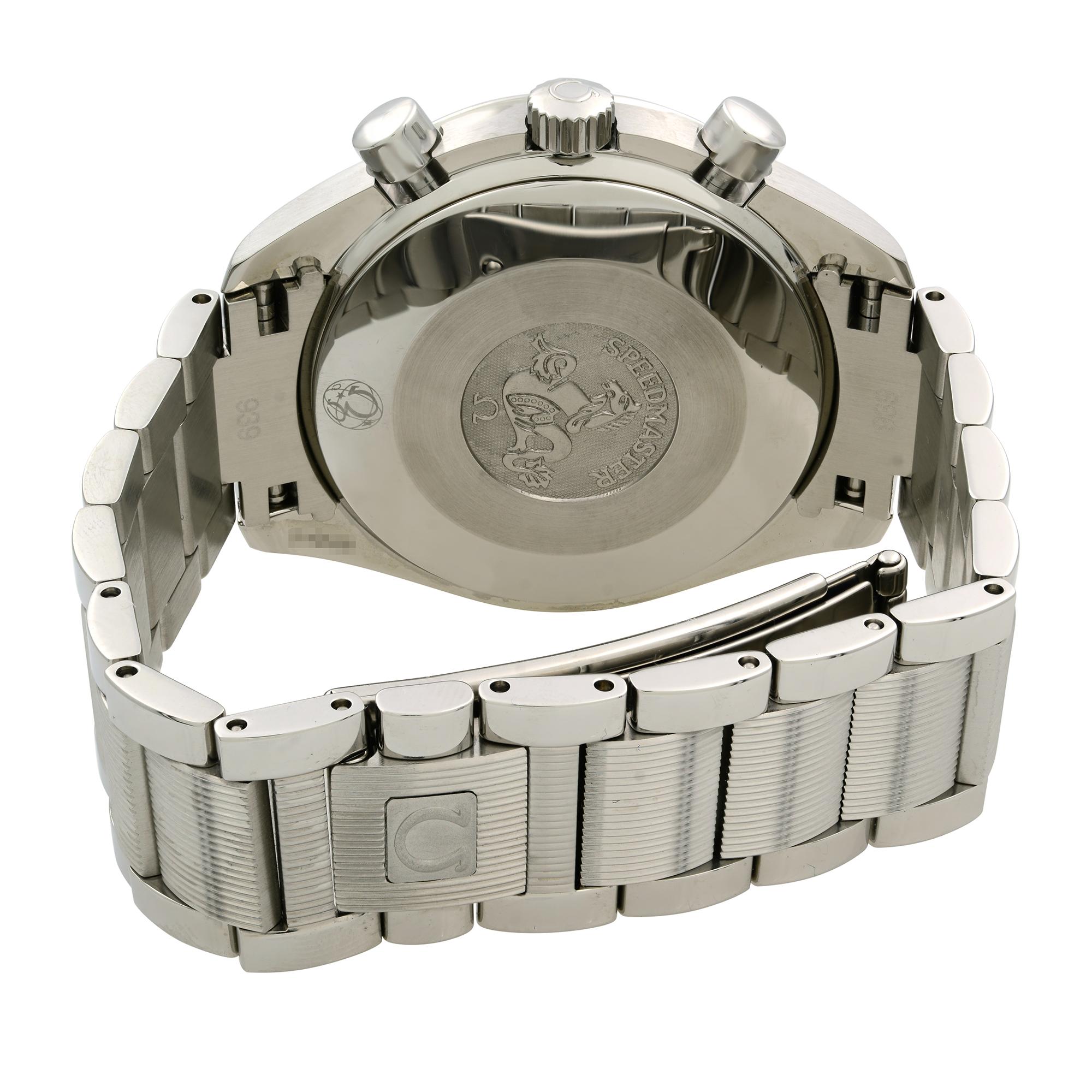 Omega Speedmaster Reduced Steel MOP Dial Automatic Unisex Watch 3534.79 ...