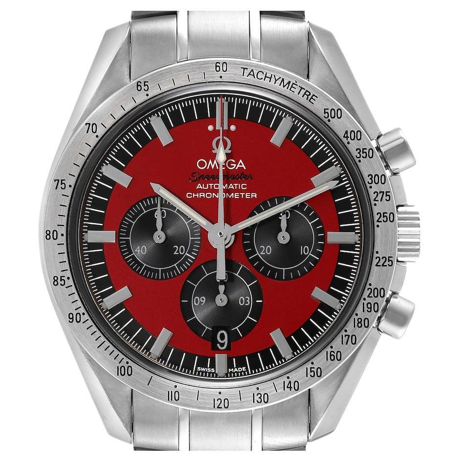 Omega Speedmaster Schumacher Legend Red Limited Edition Watch 3506.61. ...
