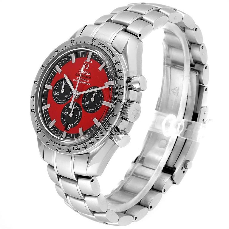 Omega Speedmaster Schumacher Legend Red Limited Edition Watch 3506 61 ...