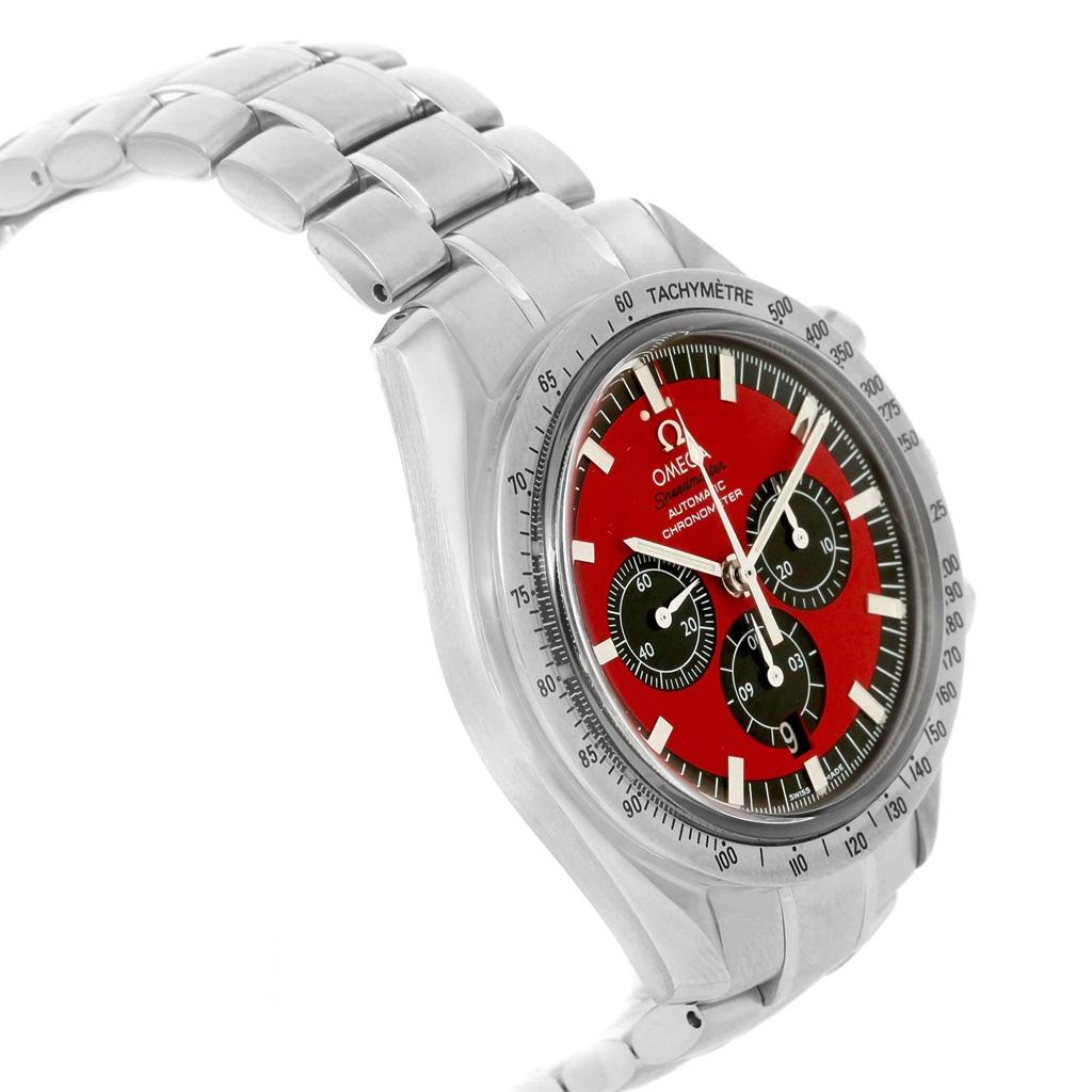 Omega Speedmaster Schumacher Legend Red Limited Edition Watch 3506.61. ...