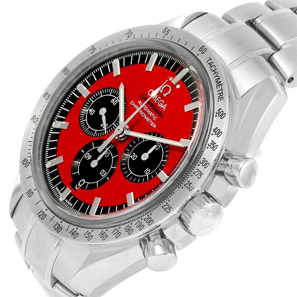 Omega Speedmaster Schumacher Legend Red Limited Edition Watch 3506.61. ...