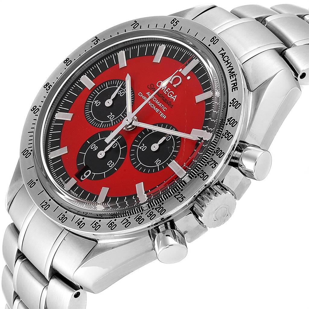 Omega Speedmaster Schumacher Legend Red Limited Edition Watch 3506.61. ...